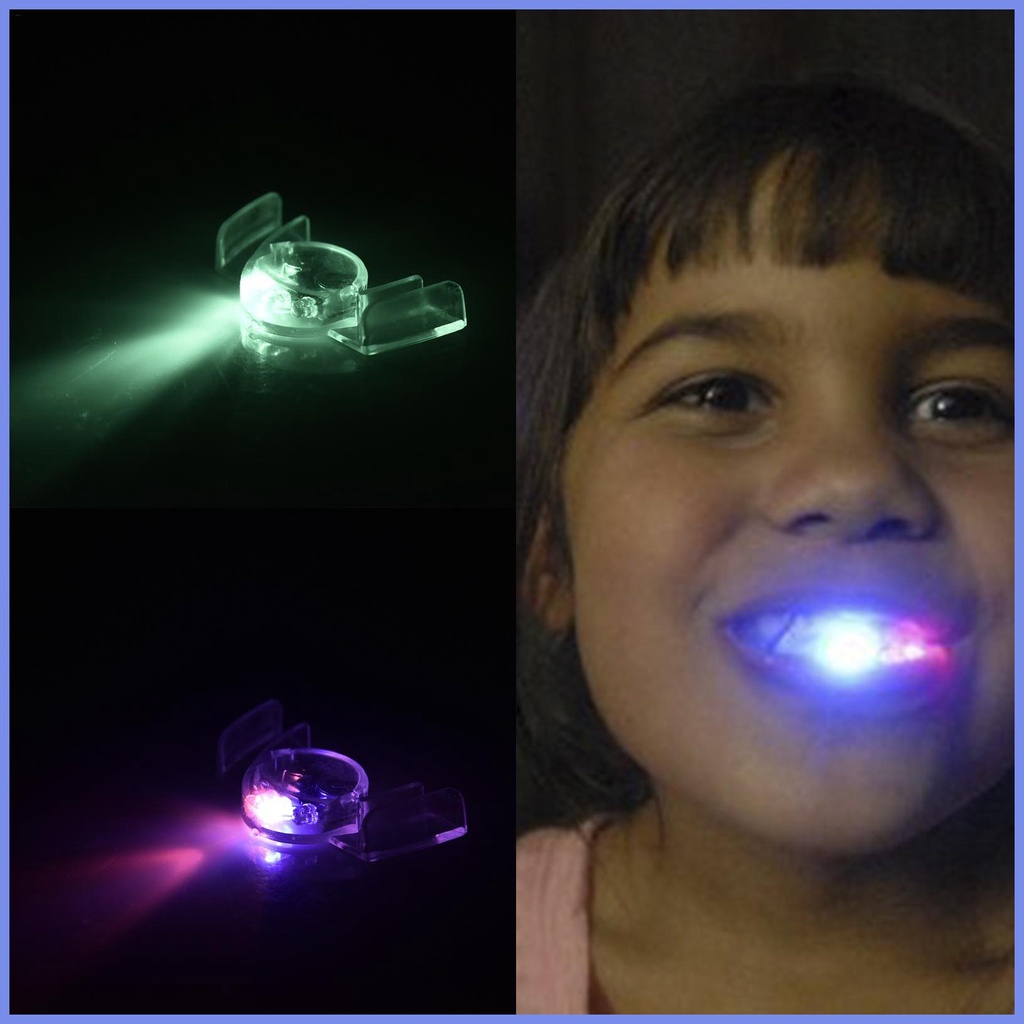 Flashing Mouth Teeth Light Up Mouthpiece Rainbow LED Mouth Piece ...