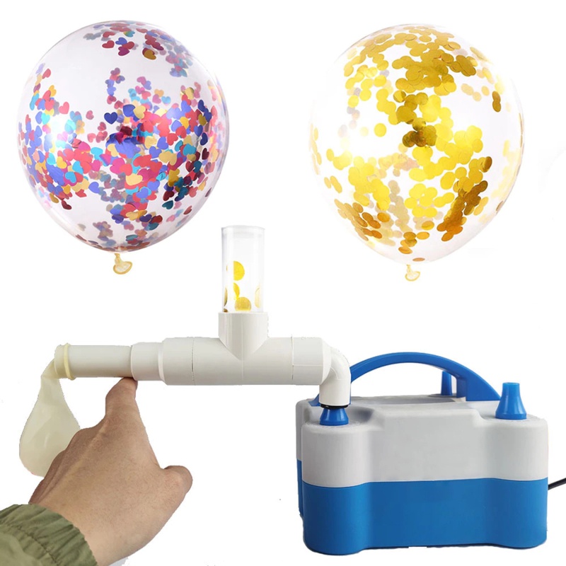 Balloon Confetti Stuffing Machine Filling Sequin Balloon Stuffer Tool ...