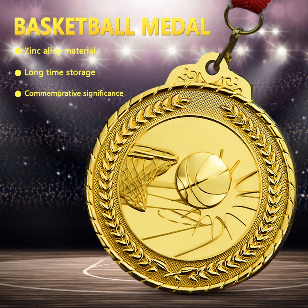 Gold Silver Bronze Basketball Competition Prizes Sports Medals for ...