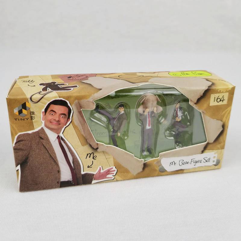 Hong Kong Tiny Mr. Bean 1/64 3 x Action Figure Set 004801 | Shopee ...