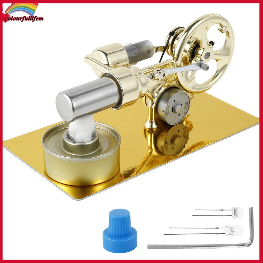 Sterling Engine Model Electricity Generator Physics Science Lab ...