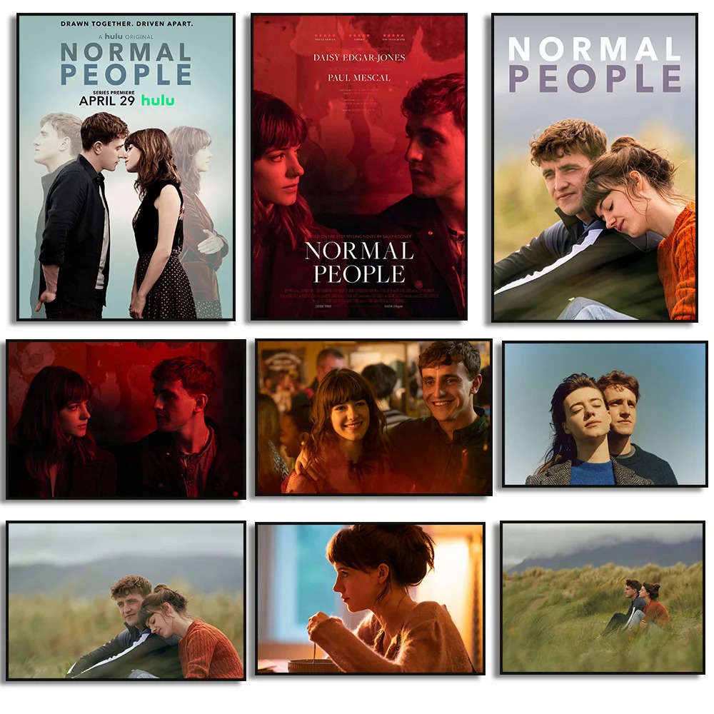 Normal People Poster American TV Series Normal People Art Canvas ...