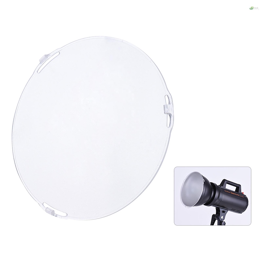 Photo Studio Portable 18.5cm Frosted-Surface Diffuser Plate for Bowens ...