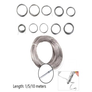 1pcs 1-100 meters 304 Stainless Steel Soft/hard Steel Wire Diameter 0. ...