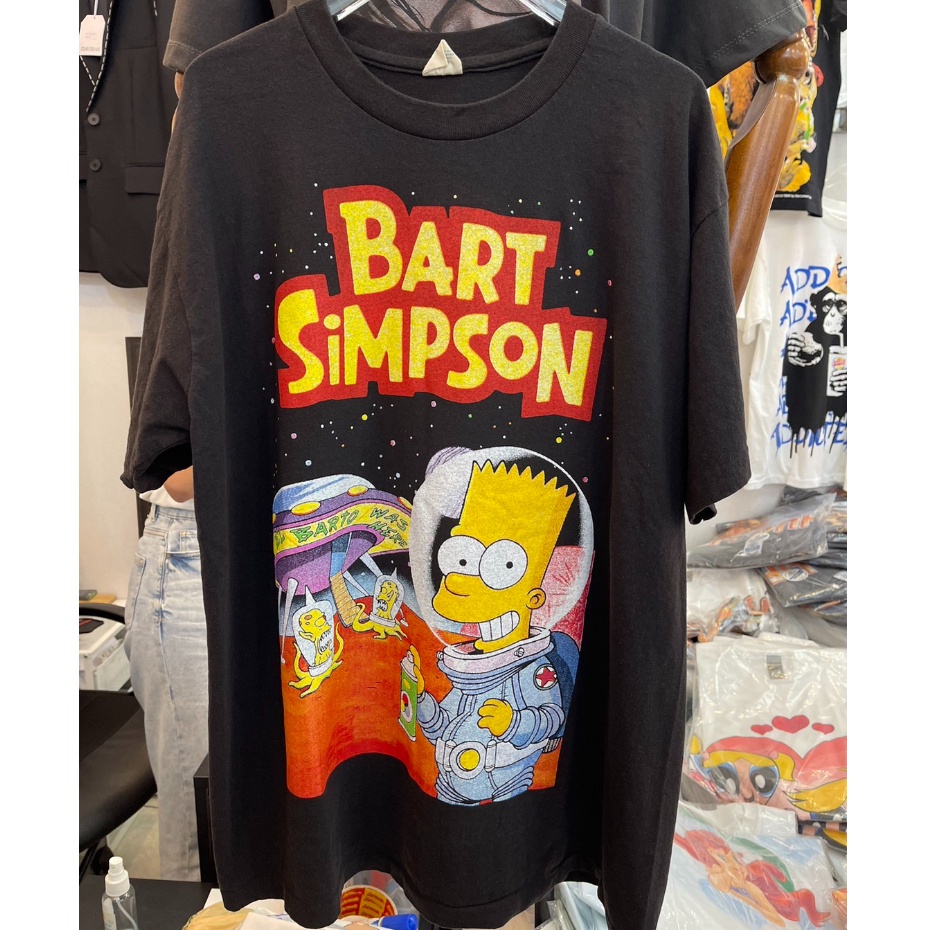 BART Simpson ️Unisex Cotton Washed T-Shirt New Work Old Made Soft ...