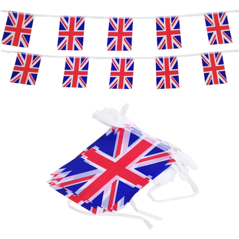 UK Flag Banner United Kingdom Countries Flag Hanging Bunting Flags ...