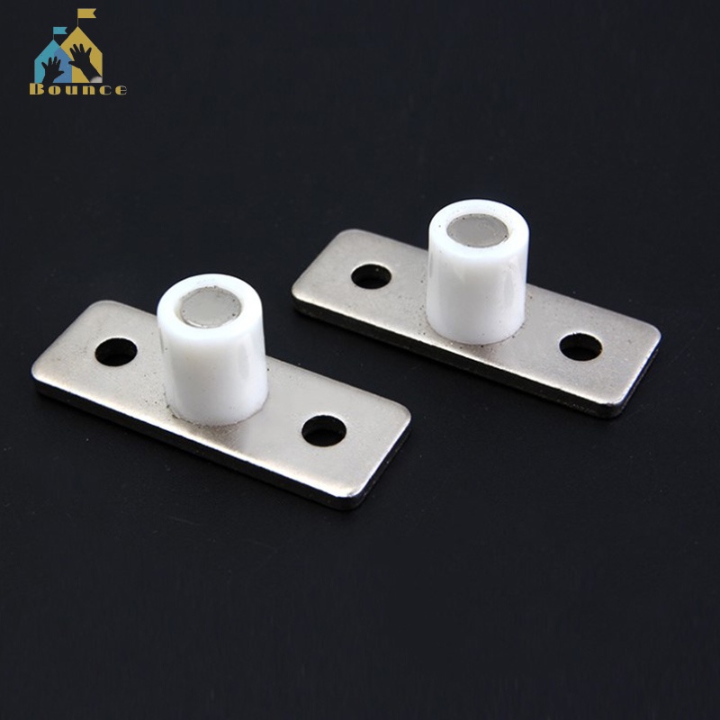 Bounce 2Pcs Floor Mount Sliding Door Guide Roller Retainer Top Nice ...