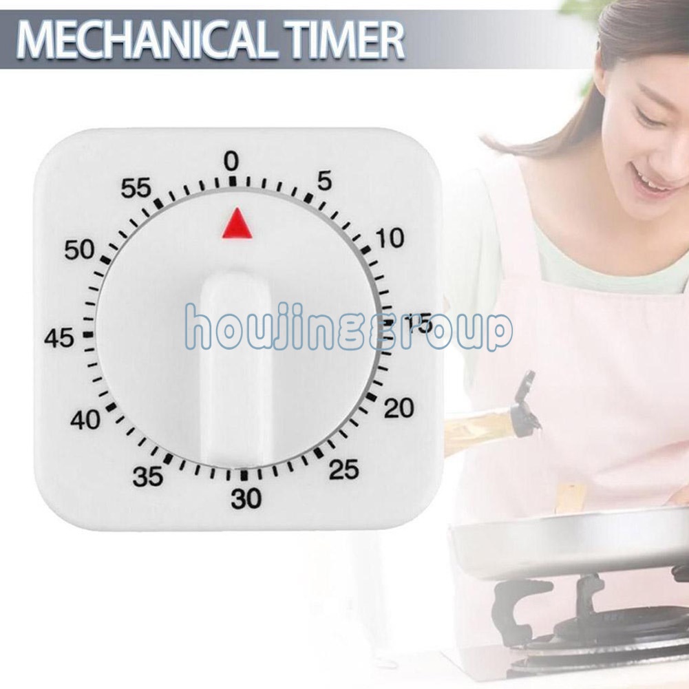 60 Minutes Time Timer Classic Cube Digital Chronometers Mini Clock ...