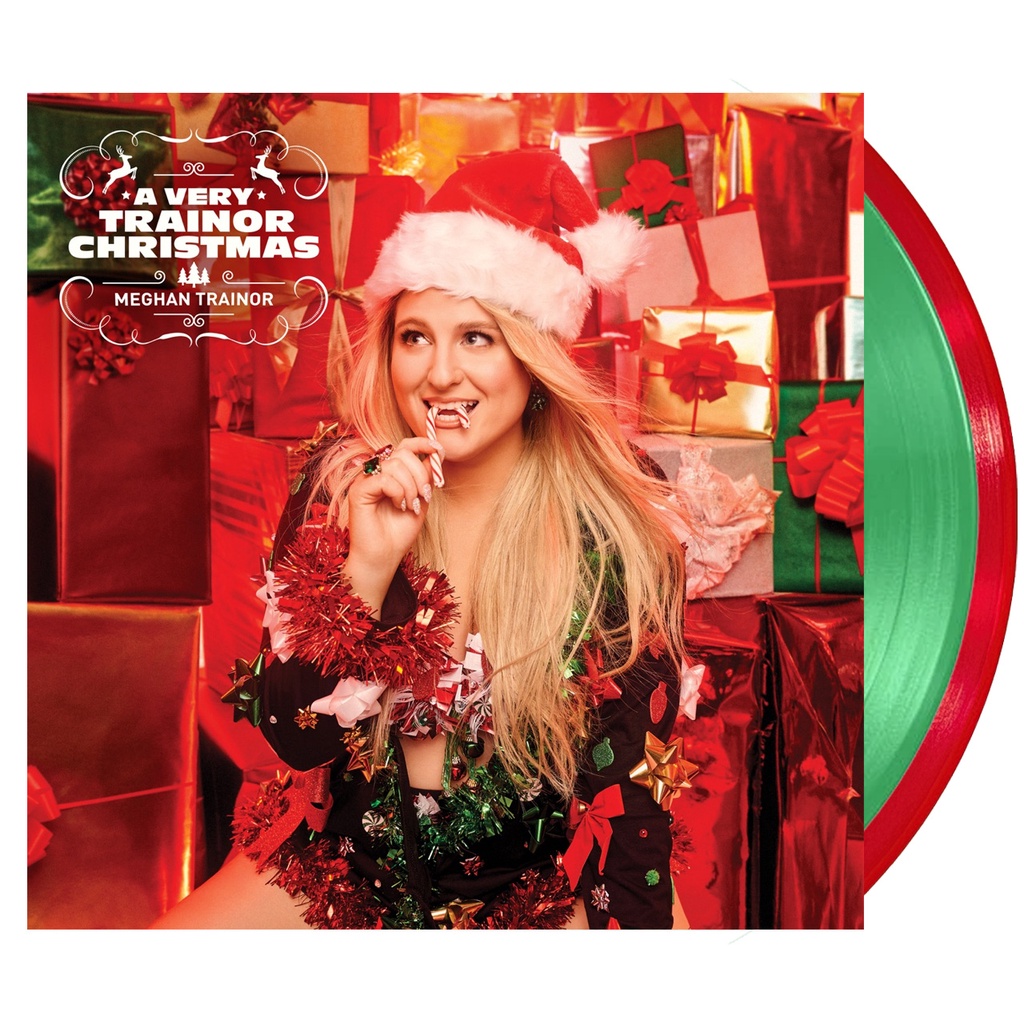 MEGHAN TRAINOR A Very Trainor Christmas Red Green Vinyl | Shopee ...