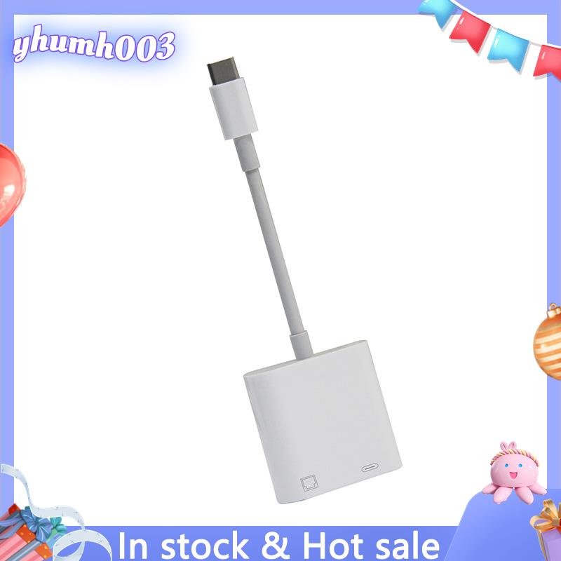 [yhumh003]Type C OTG Ethernet Adapter USB C To RJ45 Ethernet LAN Wired ...
