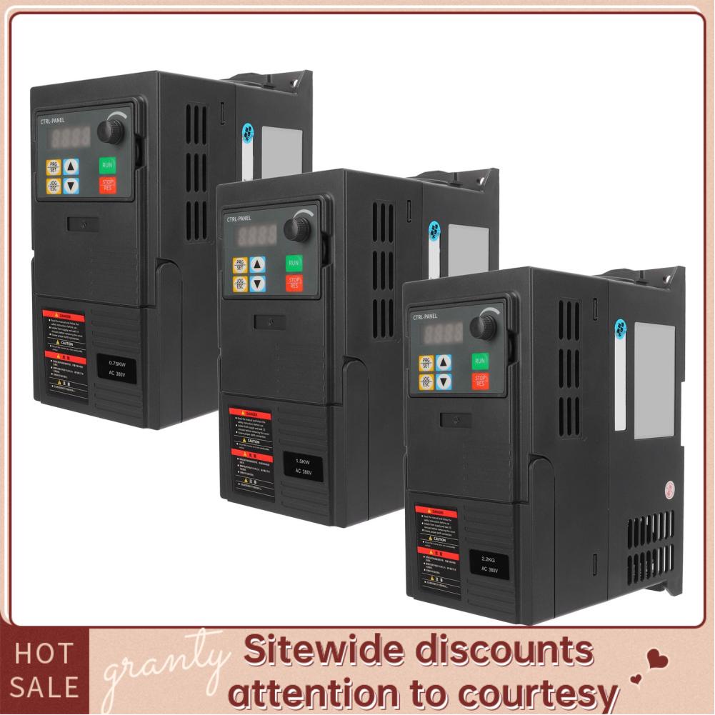 Granty Variable Frequency Drive VFD Vector Controller 3 Phase 380‑440V Input 0‑440V Output for ...