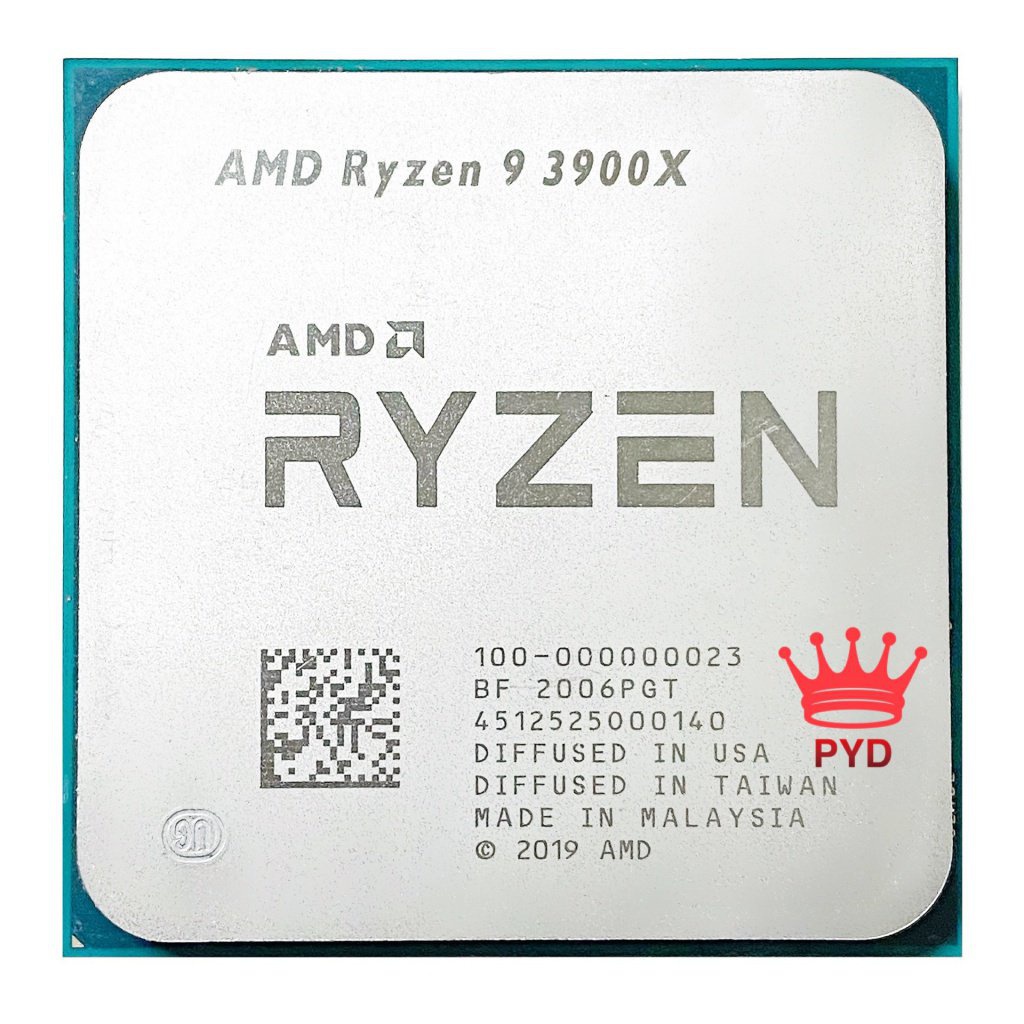 AMD Ryzen 9 3900x R9 3900x 3.8GHz thuve-core 24-thread 7nm L3 = 64m 100 ...