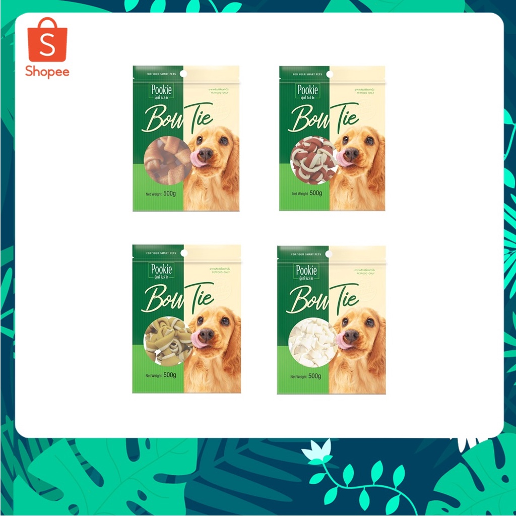 Snack Pookie Bow Tie Teeth Polishing Dog 500g | Shopee Philippines