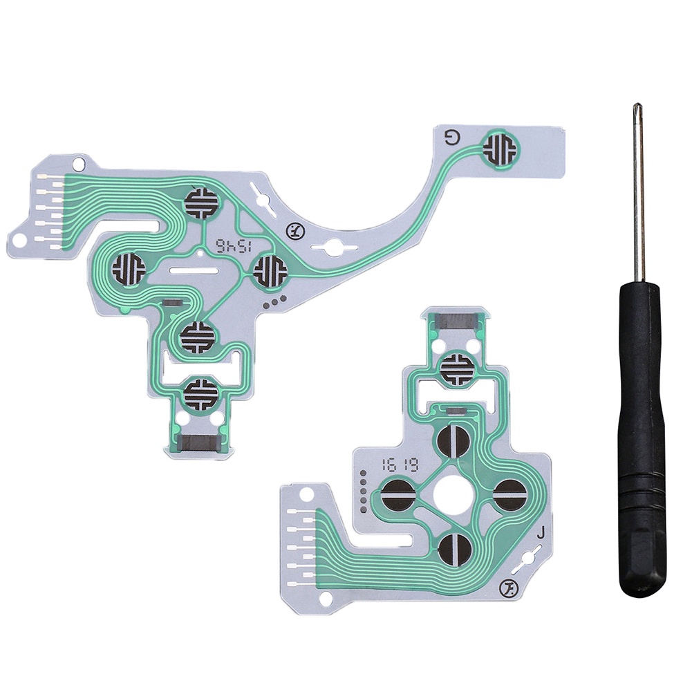 Game Remote Controller Button Conductive Flex Cable Film for PS4 Repair ...