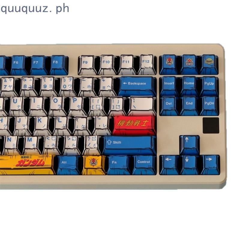QUU Gundamed Comics Keycaps PBT Dye Sublimations Original Profile ...