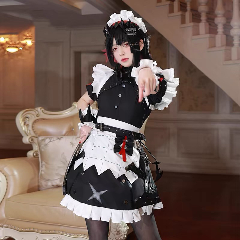 Jue Zuo Ling Cosplay Costume - Shark Girl Aileen Qiao Outfit, Female ...