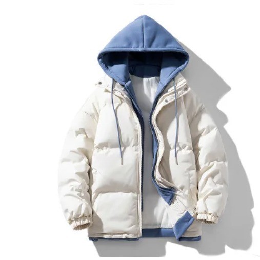 FALSE 2PCS MAN WINTER HOODIE PADDING PUFFER COAT IMPORT MEN'S WINTER ...