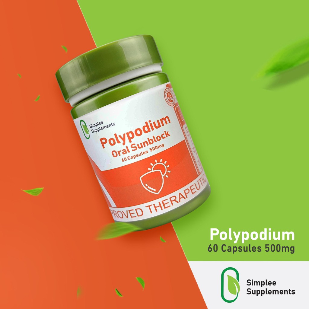 Simplee Polypodium 500mg | 60 capsules – Herbal Skin Defense ...
