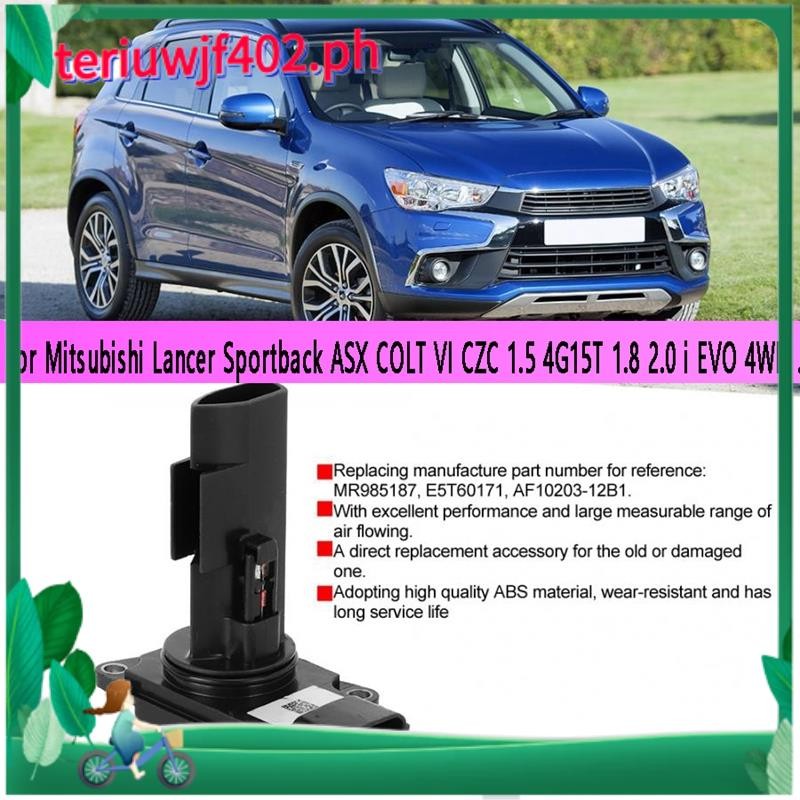 Mass Air Flow Meter MAF Sensor MR985187 for Mitsubishi Lancer Sportback ...