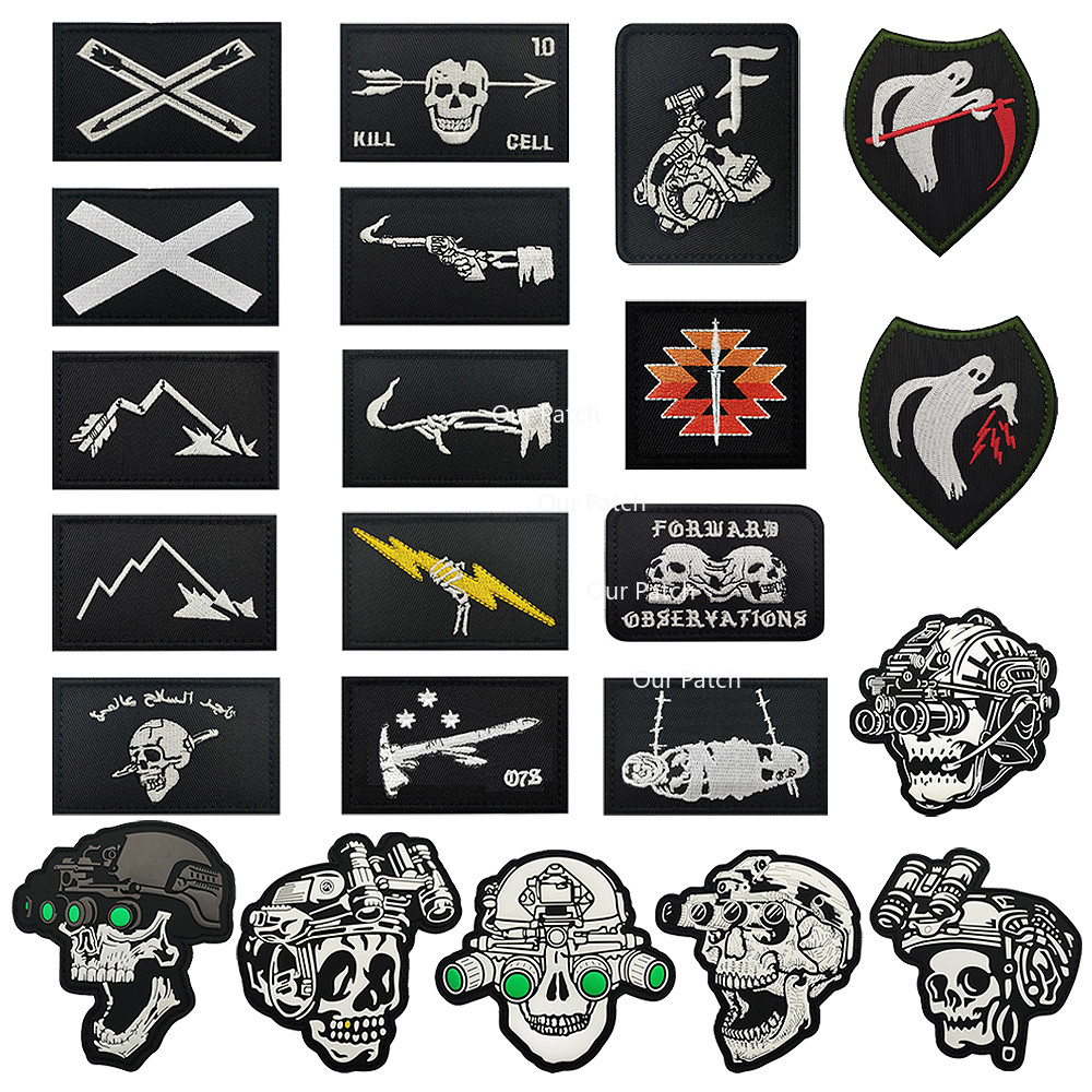 Black Beard Blackbeard Patches FOG Canoe Forward Tacticas X Chevron F ...