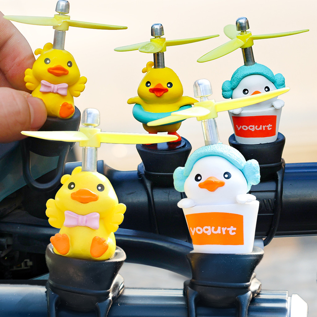 Cute Windmill Duckling Ornament - Cute Small Yellow Duck - Broken Wind ...