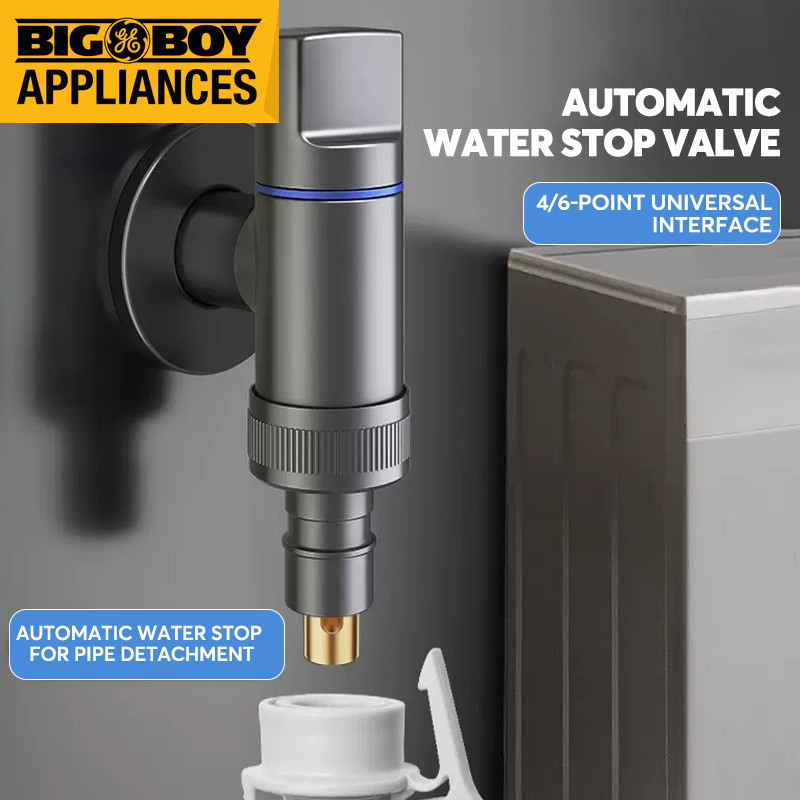 Washing Machine Tap Faucet Connector Valve Automatic Water Stop Valve ...