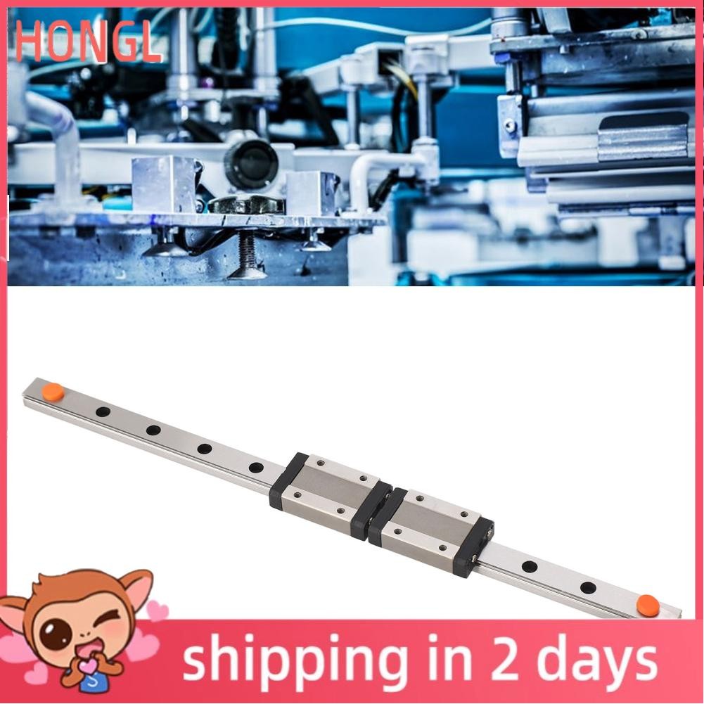 Honglai Linear Guide Rail 300mm Sliding MGN12H Steel Retainer Top ...