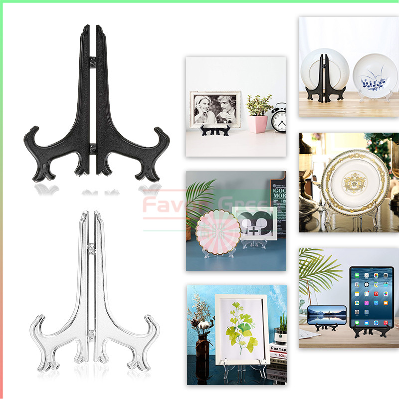5/7/9/12 Inch Display Easel Stand Plate Bowl Picture Photo Frame ...