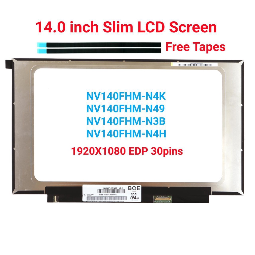 For Dell Inspiron 14-7000 14-7460 14-7472 14.0 "LED LCD Panel ...