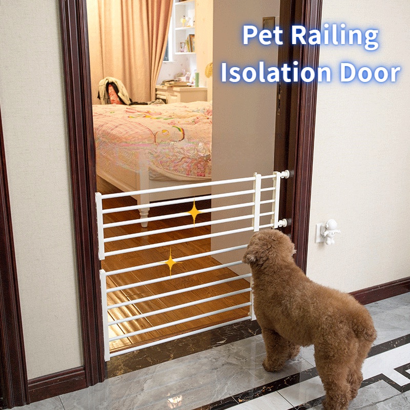 Household pet railing pet anti-block isolation door fence fence indoor ...