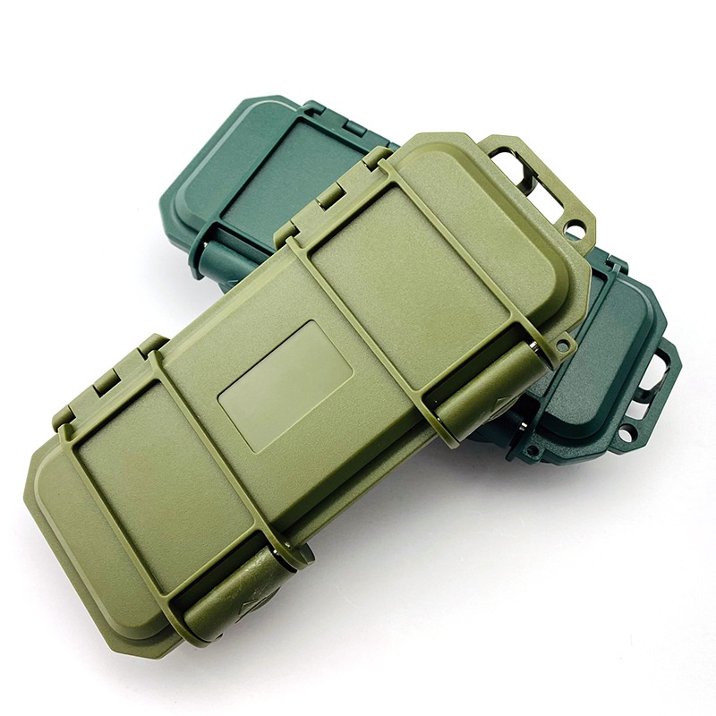 LUC Outdoor anti-fall survival tool storage box EDC portable anti-shock ...