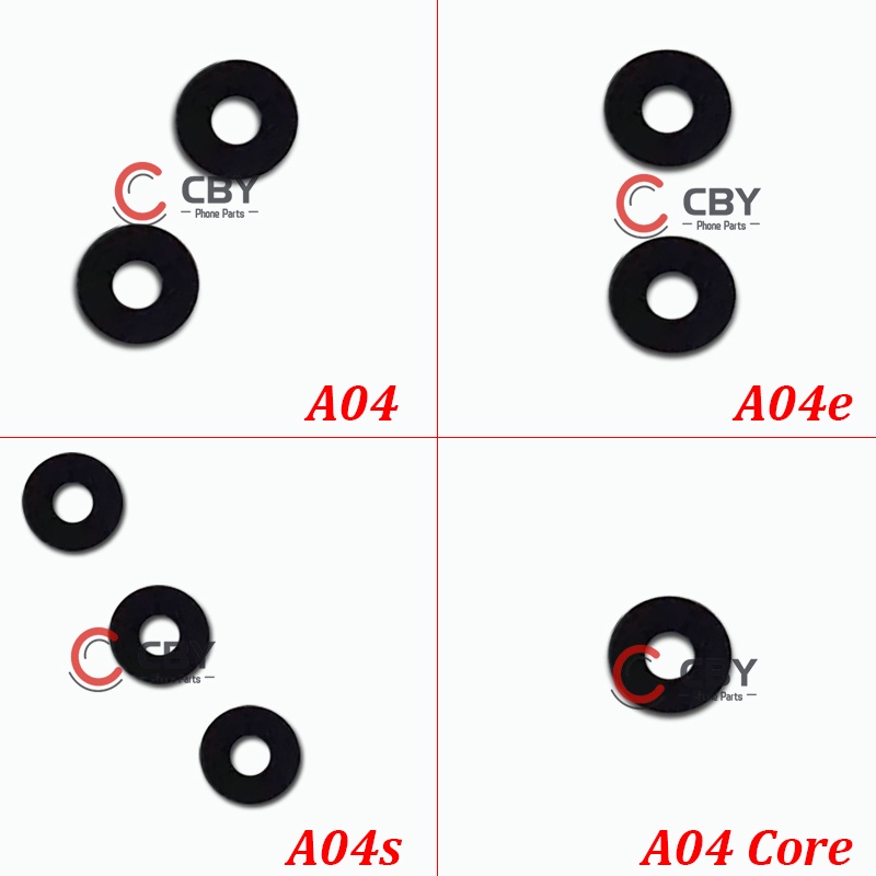 For Samsung Galaxy A04 Core A04E A04S Rear Camera Glass Lens Cover With ...