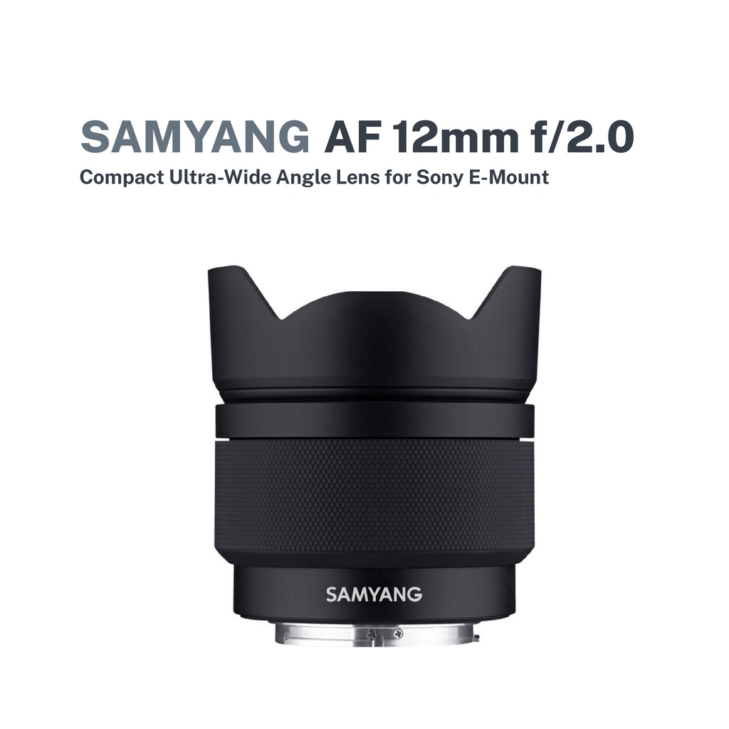 Samyang 12mm f/2.0 AF Compact Ultra-Wide Angle Lens for Sony E | Shopee Philippines