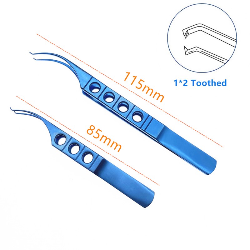 Toothed Forceps Ophthalmic Forceps Titanium Colibri Beaked Tweezers Eye Ophthalmic Surgical ...