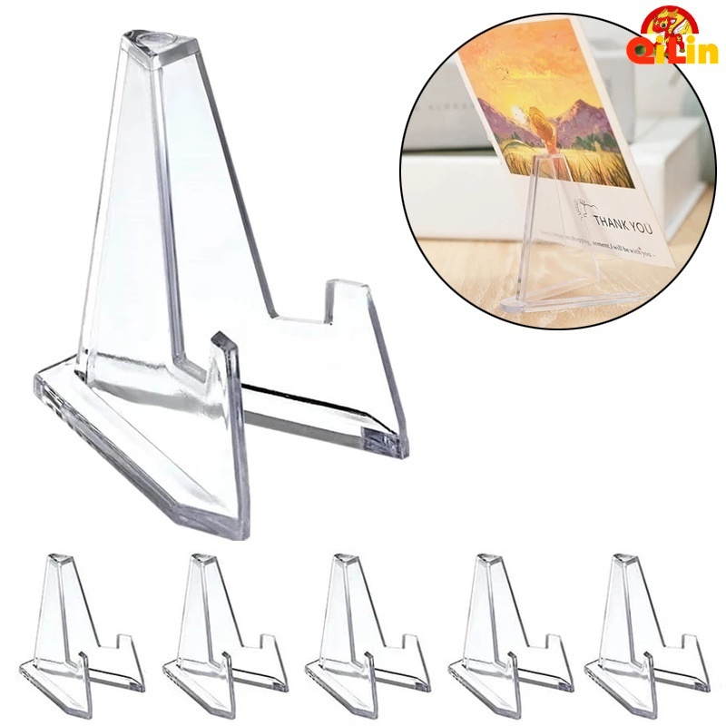 Portable Small Plate Display Easel Folding Card Frame Display Stand for ...