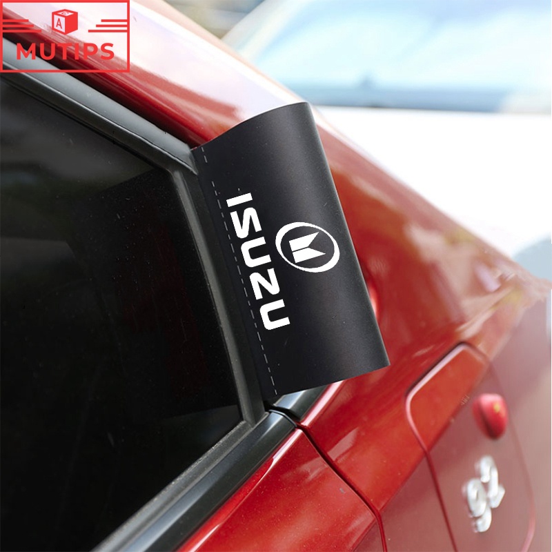 ISUZU Car PVC Water Proof Sticker Wash Label Trunk Door Decals ...