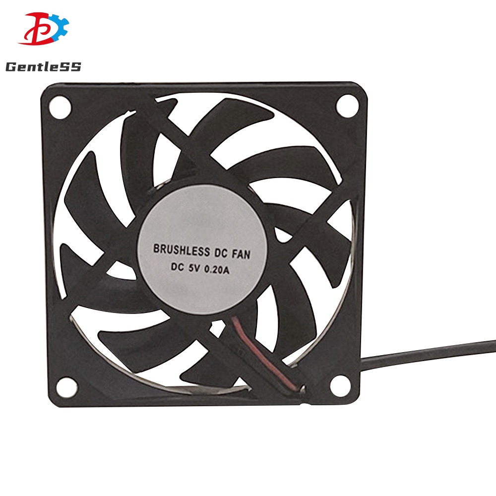 70mm USB Fan 70mm x 15mm Blower Fan 5V DC Brushless Cooling Fan for PC ...