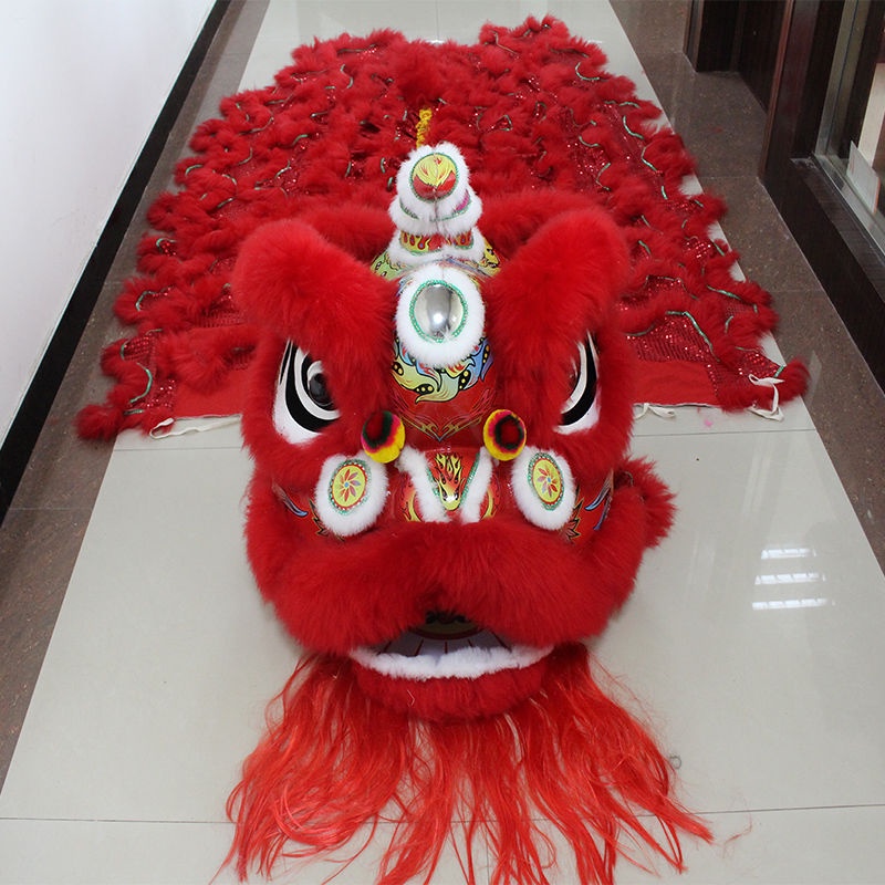 Lion dance props complete set of lion dance Foshan lion dance and lion ...