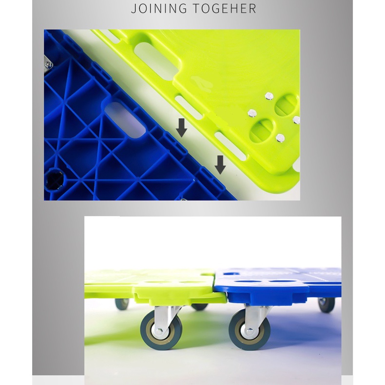 Joinable Trolley Connectable Trolley Turtle trolley platform trolley 60 ...