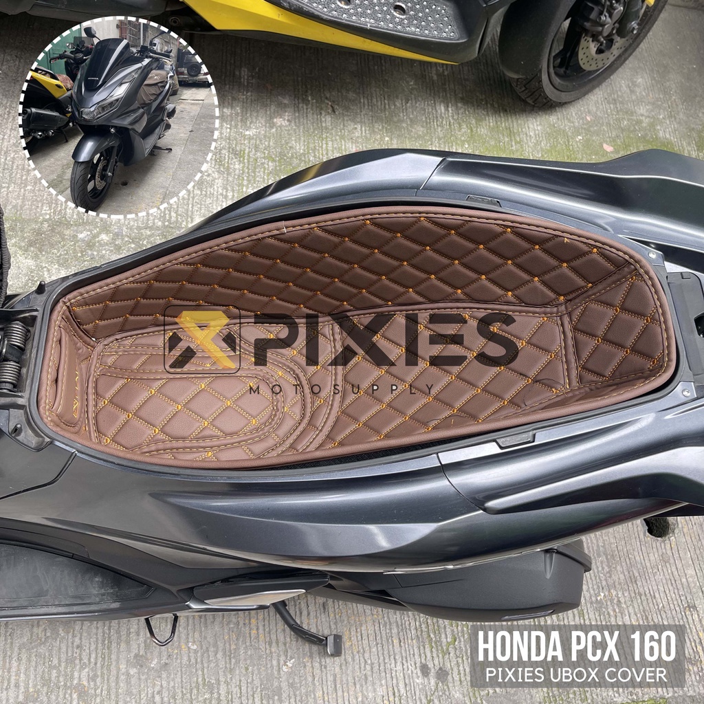 HONDA PCX 160 PIXIES BOX SEAT COMPARTMENT COVER | Shopee Philippines