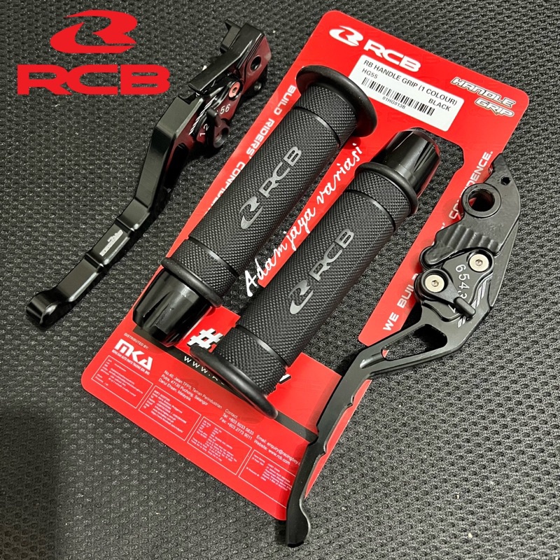 Rcb Original Handgrip HG55+Jalu CNC Handlebar+Brake Handle CNC Suit ...