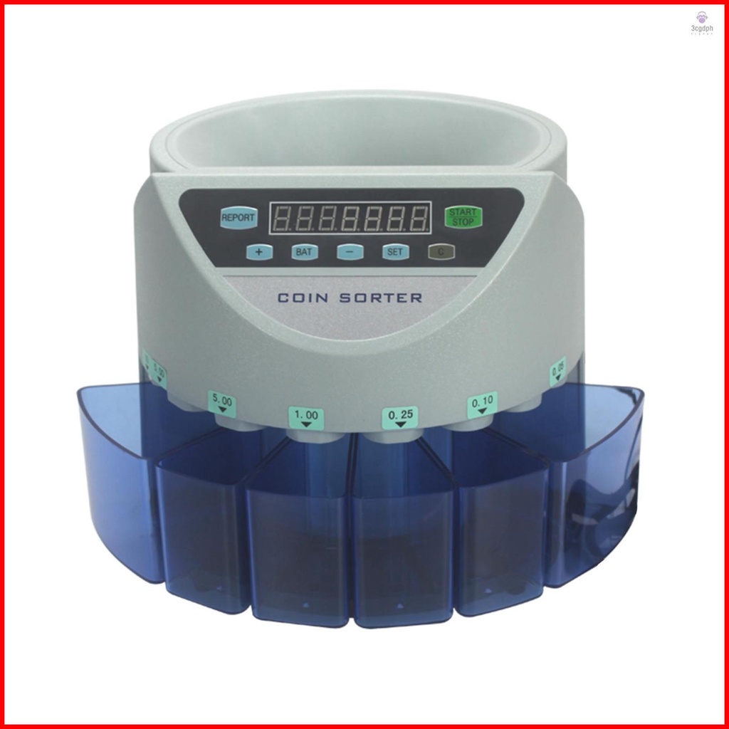 [3cgd] Electronic Coin Sorter Counter Counting Sorting Machine ...