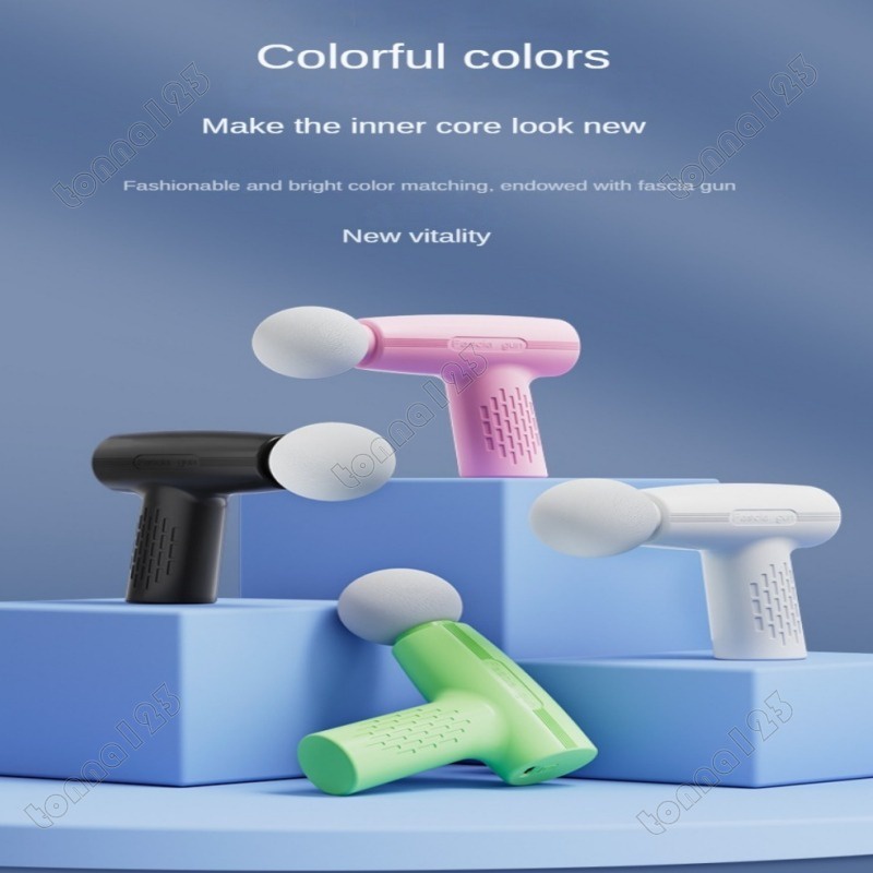 Mini Vibration Massage Gun Portable Muscle Relaxation Electric Massager