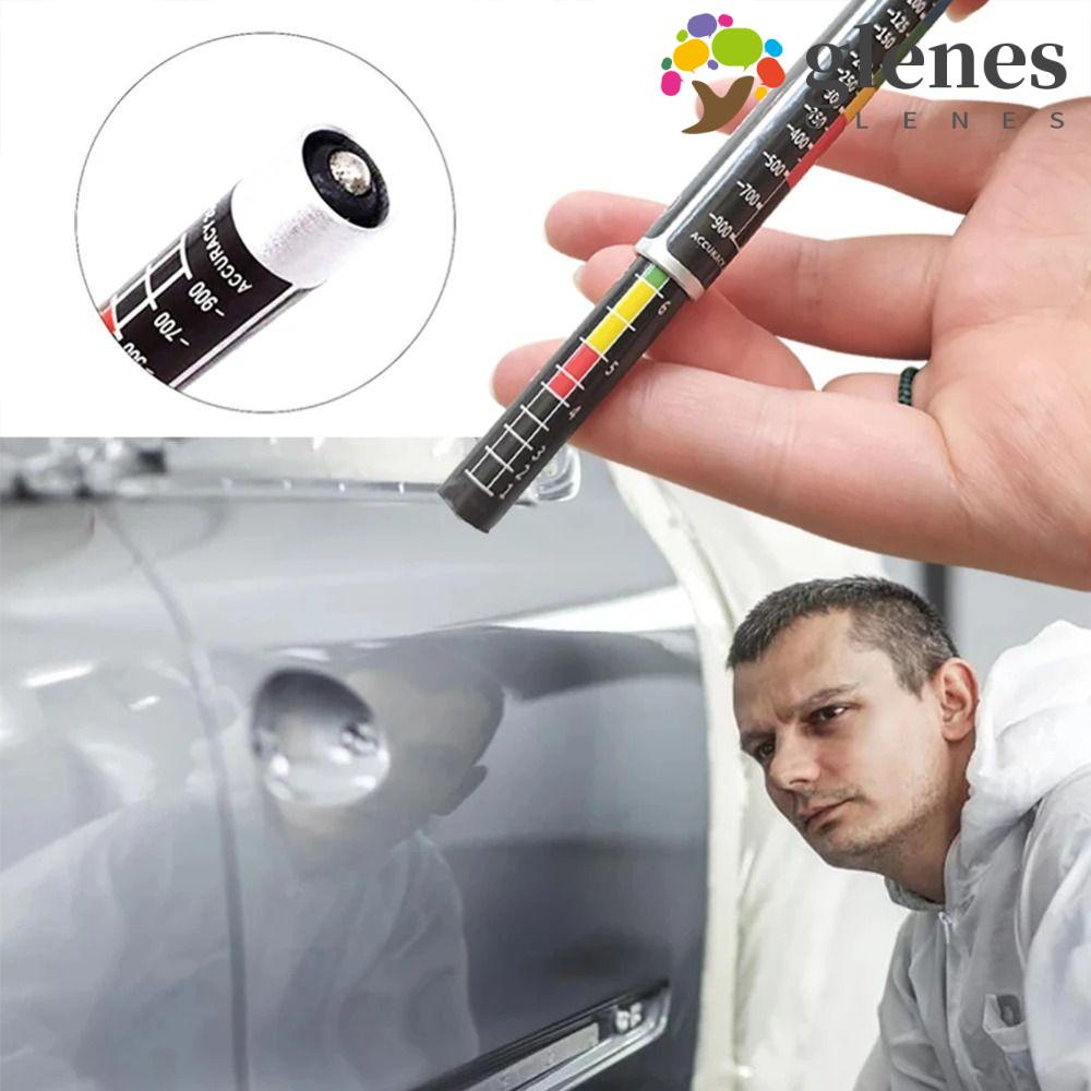 GLENES Car Paint Thickness Tester Pen, Plastic with Magnetic Tip Car ...