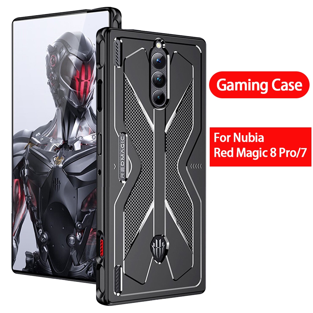 For Nubia Red Magic 8 8S Pro Plus Case Gaming Cooling Cover for ZTE ...