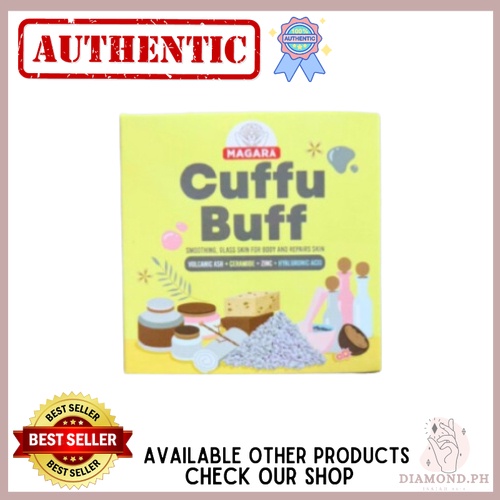 Magara Skin Cuffu Buff Volcanic Ash Glass Skin Soap Cuffu Bar Soap ...