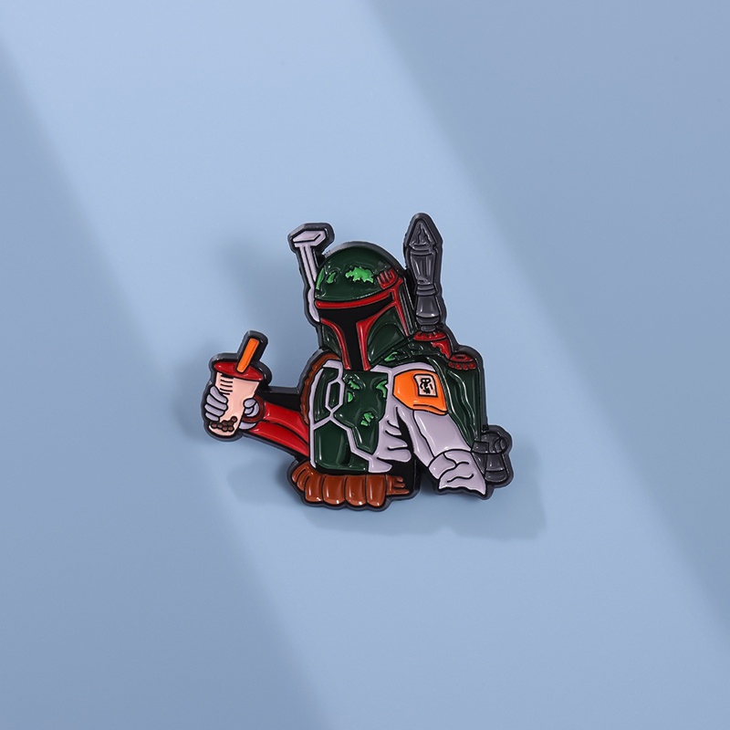 Star Wars Movie Mandalorian Enamel Pin Anime Metal Brooch Badge Lapel ...