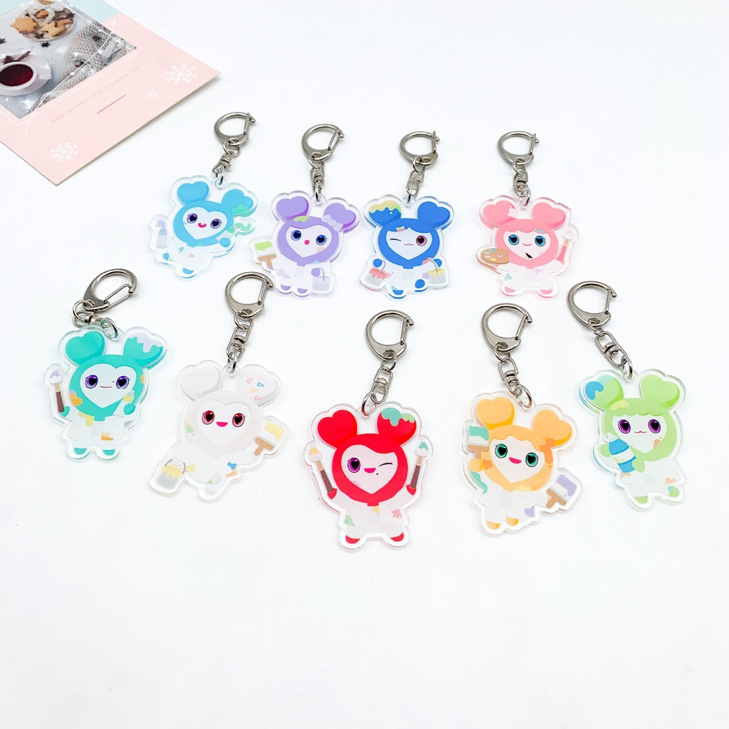 TWICE LOVELYS Keychain Pendant Cartoon Cute Accessory Decoration ...