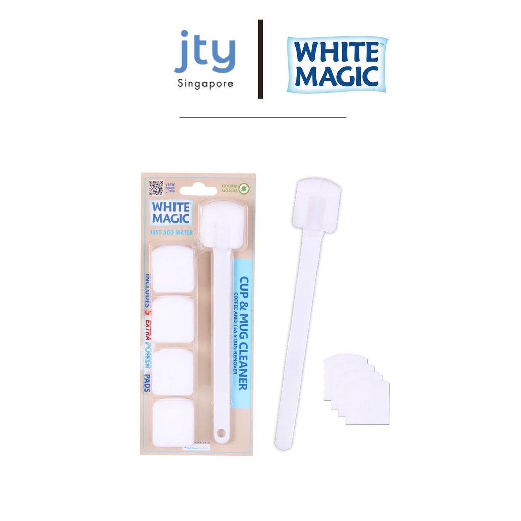 White Magic Eco Eraser Cup & Mug Cleaner | Shopee Philippines