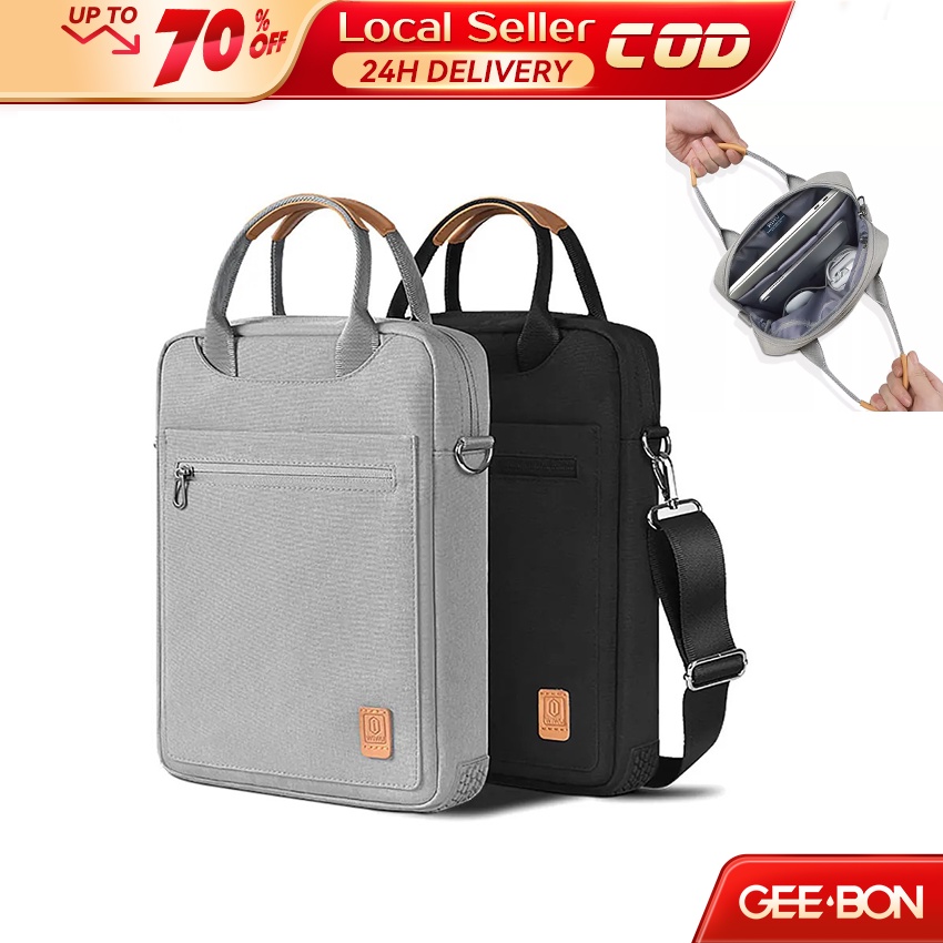 GEEBON Tablet Carry Bag Laptop Bag Waterproof Shoulder Bag for MacBook ...